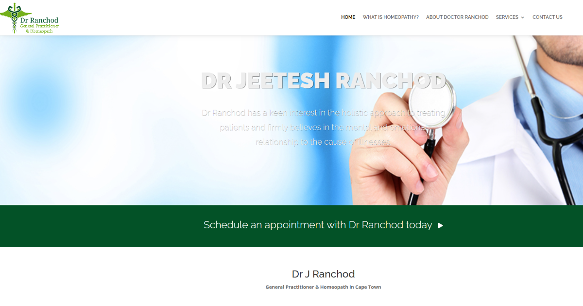 ABOUT DOCTOR RANCHOD - Dr Jeetesh Ranchard